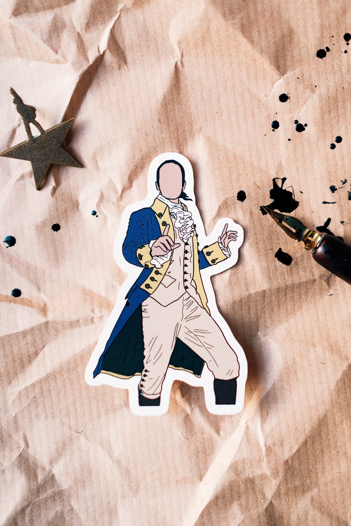 Alexander Hamilton Sticker - Etsy