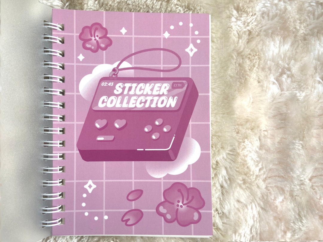 Reusable Sticker Book 100 pages kawaii cute Sticker Collect book kawaii ...