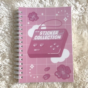 Reusable Sticker Book 100 Pages Kawaii Cute Sticker Collect Book Kawaii ...