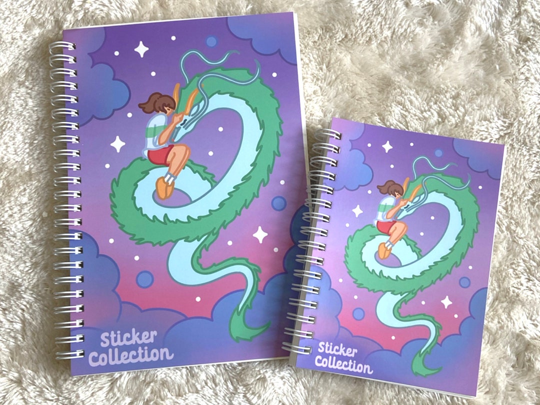 Reusable Sticker Book 100 Pages Kawaii Aesthetic Cute Sticker Collect ...
