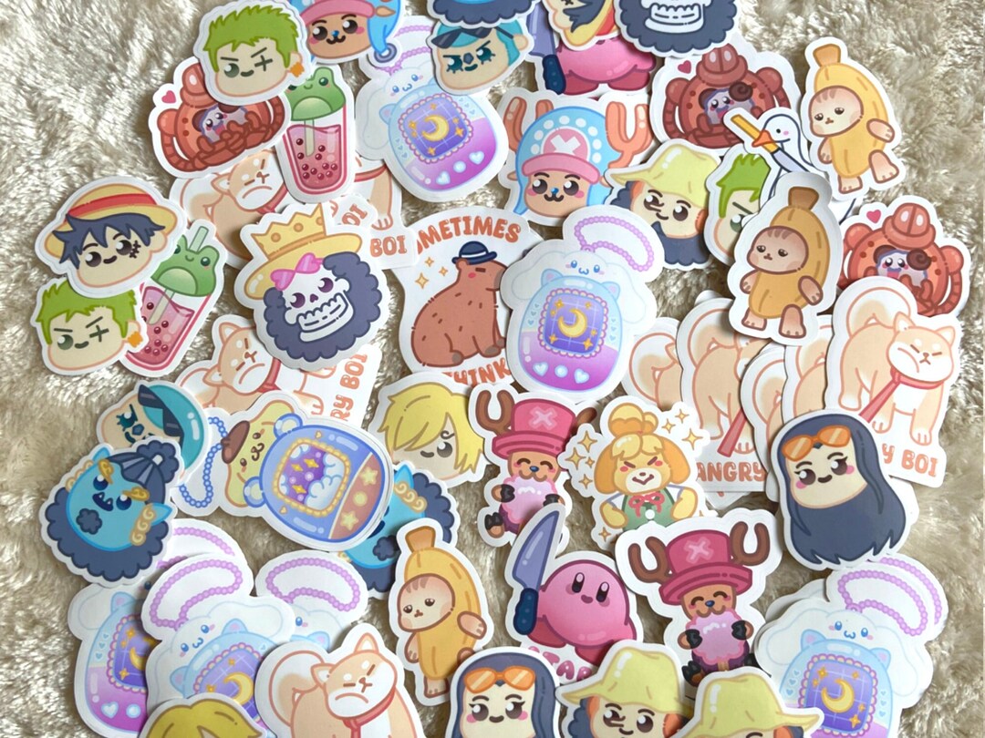 OOPS STICKER BAG Mystery B-grade Sticker Bag Kawaii Laptop Sticker iPad ...