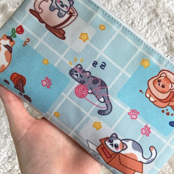 Kawaii Cat Pencil Case - Etsy