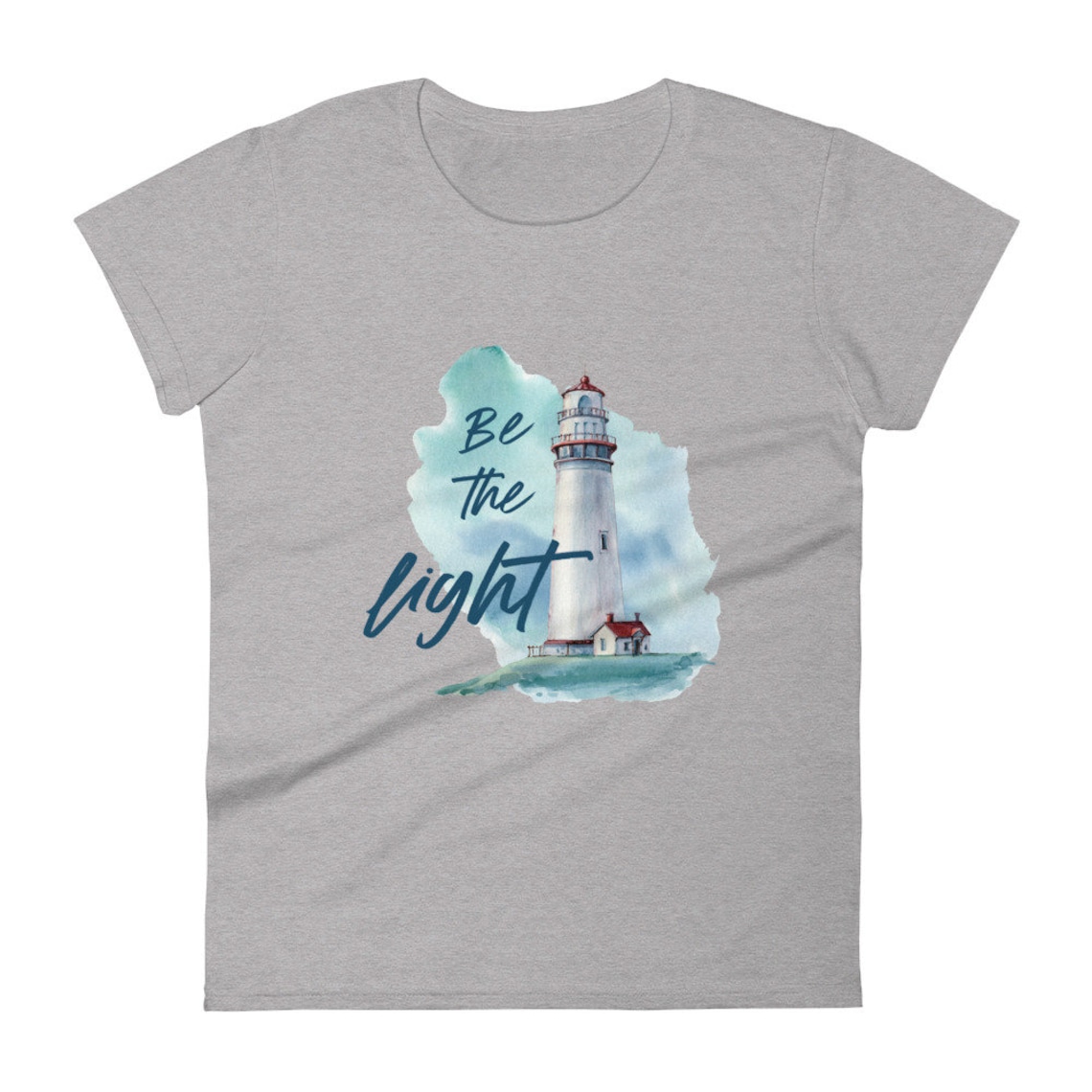 Be the Light T-shirt Lighthouse T-shirt Light Ocean for Her Women's ...