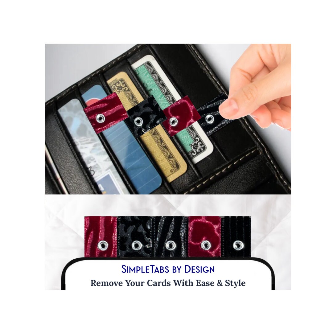 Velvet Credit Card Pull Tab Stocking Stuffers for Women - Etsy