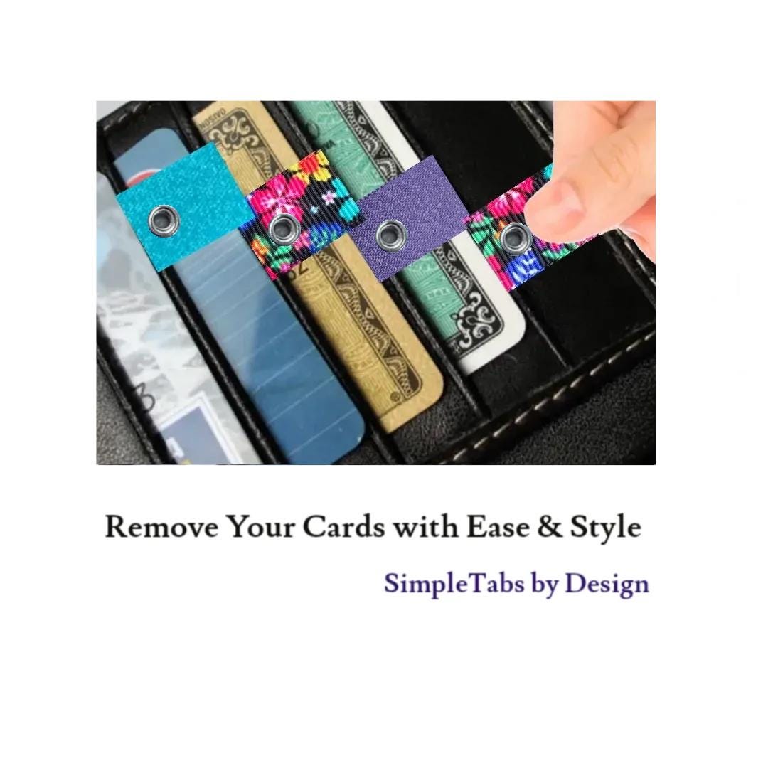 Aloha - Credit Card Pull Tab, Card Organizer, Gift for Her, Holiday ...