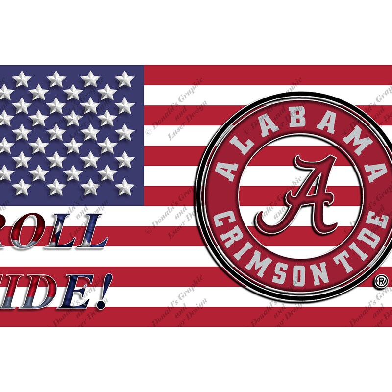 Alabama Crimson Tide Svg - Etsy