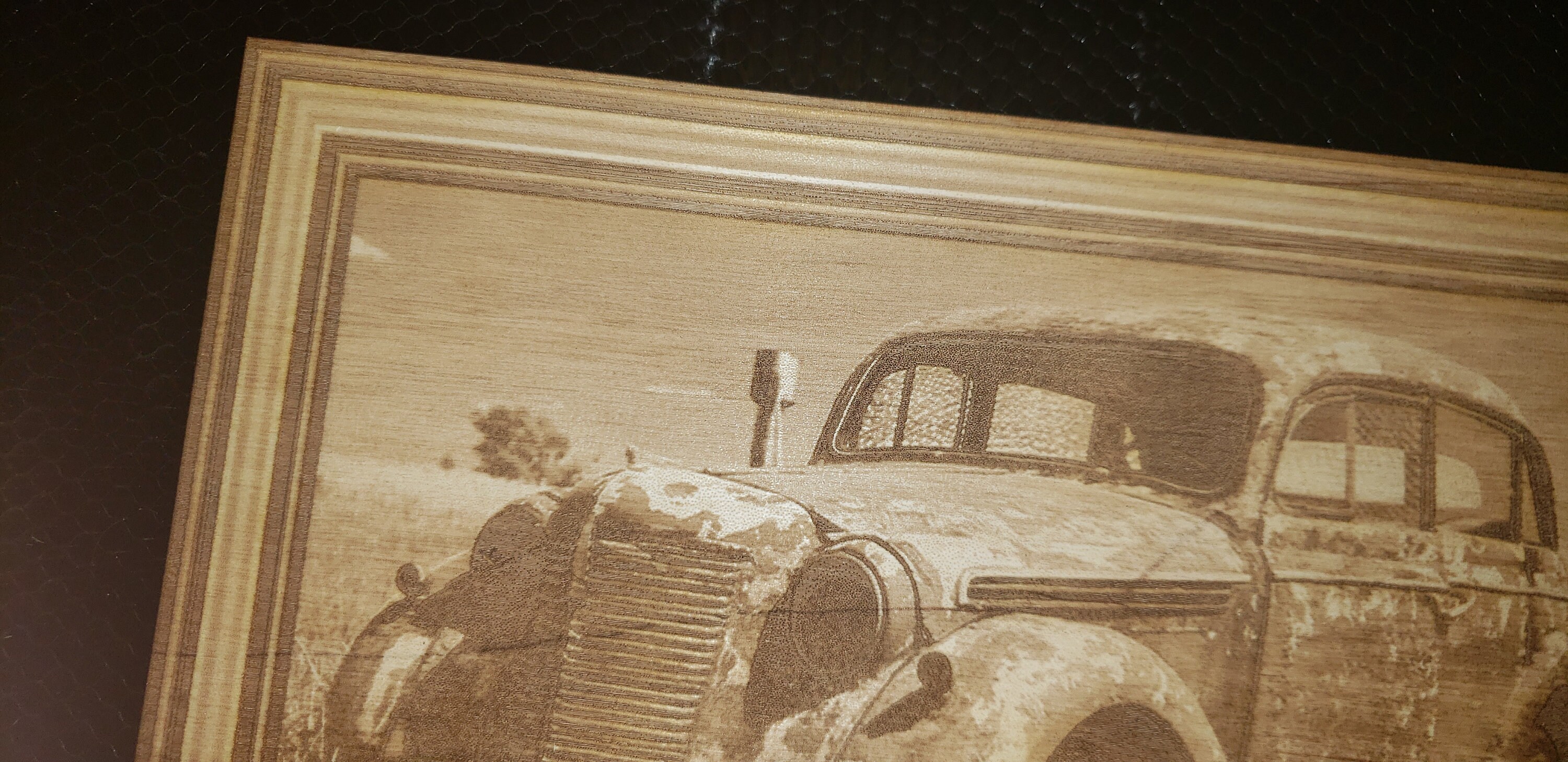Vintage Car Wood Engraving - Laser Cut Files (digital Download) - Etsy