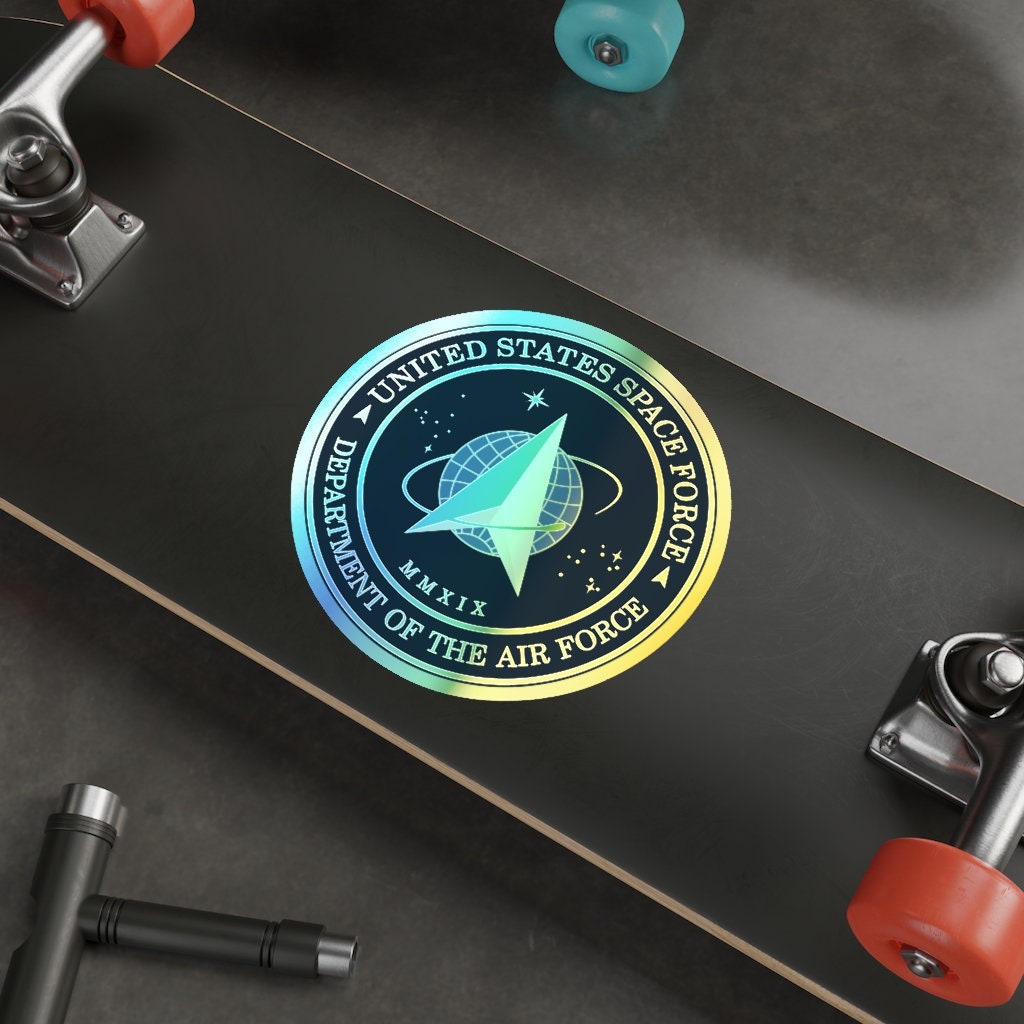 Holographic Space Force USSF Logo Die-cut Stickers Military Sticker ...