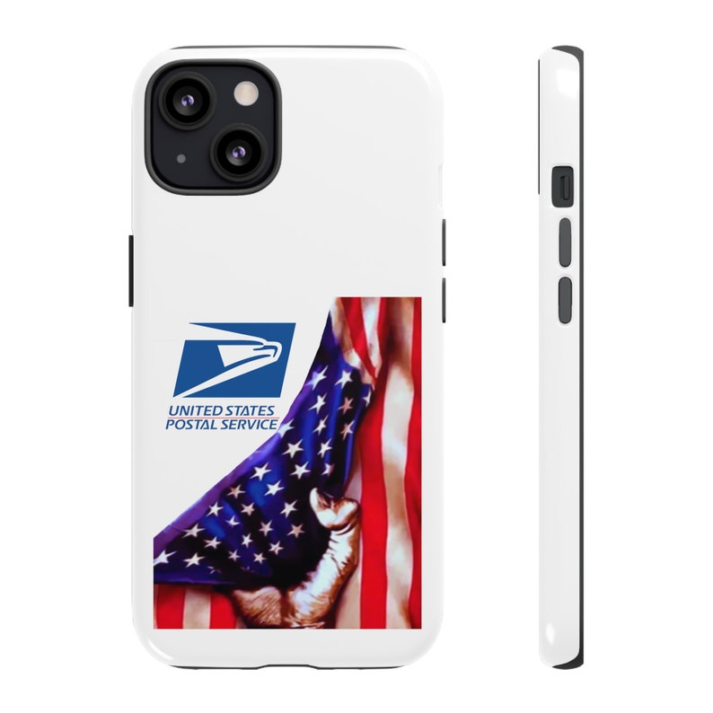 USPS Hand Pulling American Flag Tough Phone Case I - Etsy