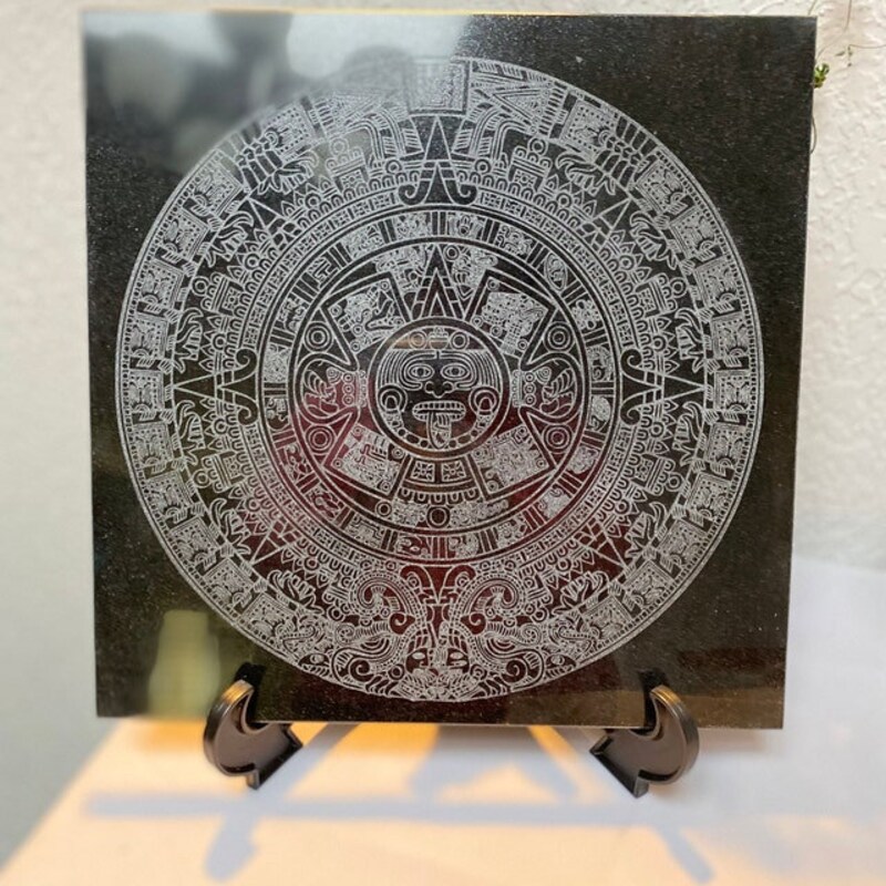 Aztec Calendar Png - Etsy