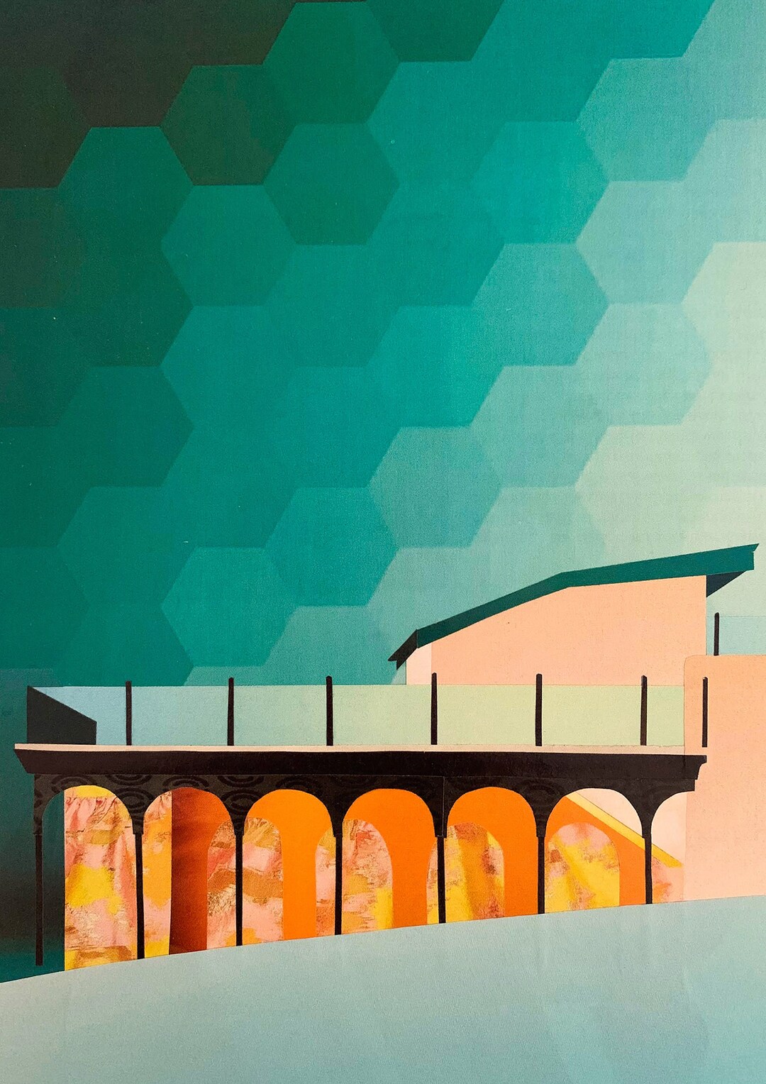 The King's Hall | Art Deco Herne Bay | Art Print - Etsy UK