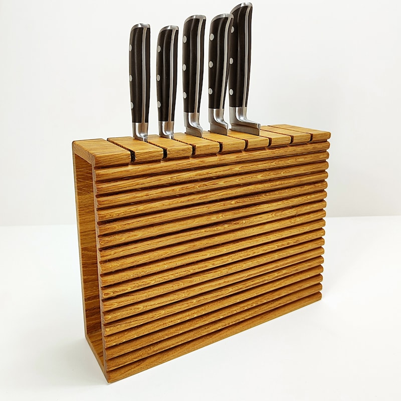 Knife Block - Etsy