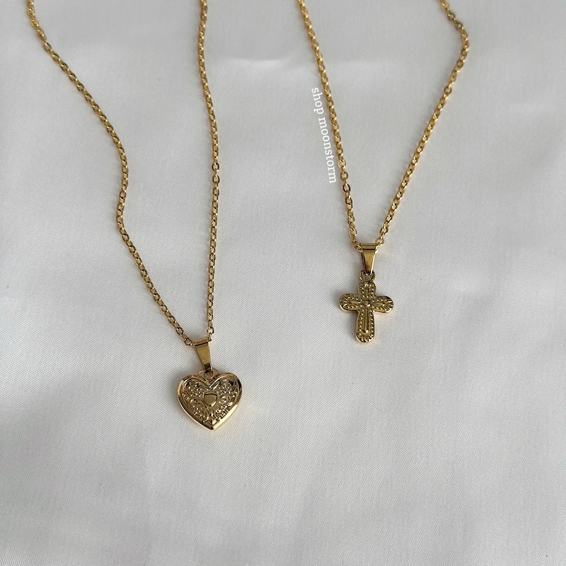 Y2k Cross Chains - Etsy
