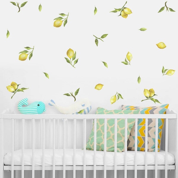 Lemon Wall Decals - Etsy