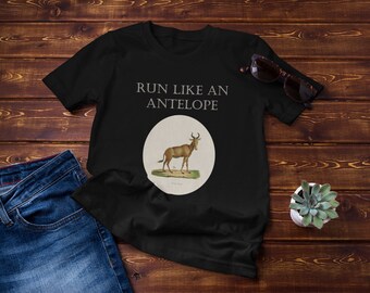Run Like an Antelope Shirt | Etsy