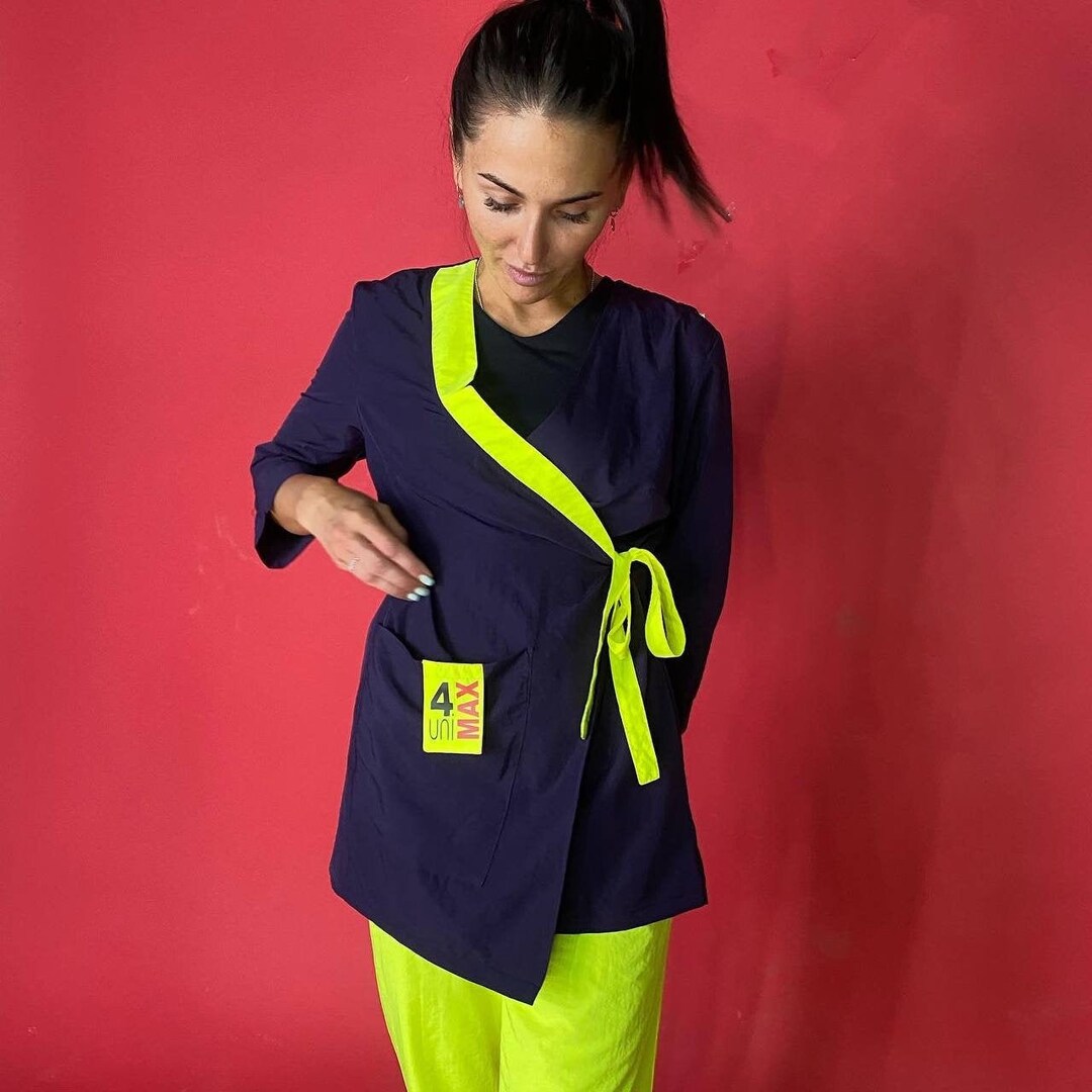 Groomer Smock KIMONO Women's Smock Grooming Apparel - Etsy