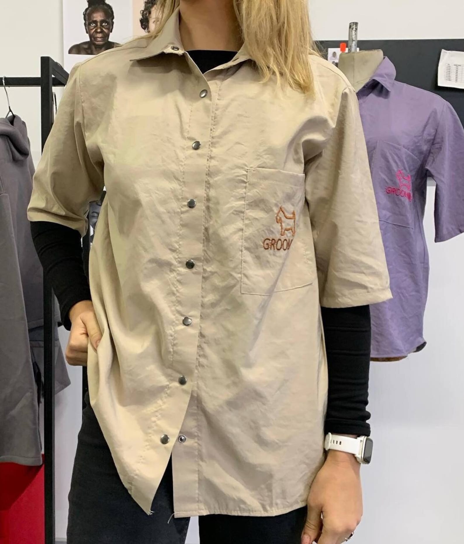 Groomer Women's Shirt Uniform Groom Clothes Grooming Apparel - Etsy