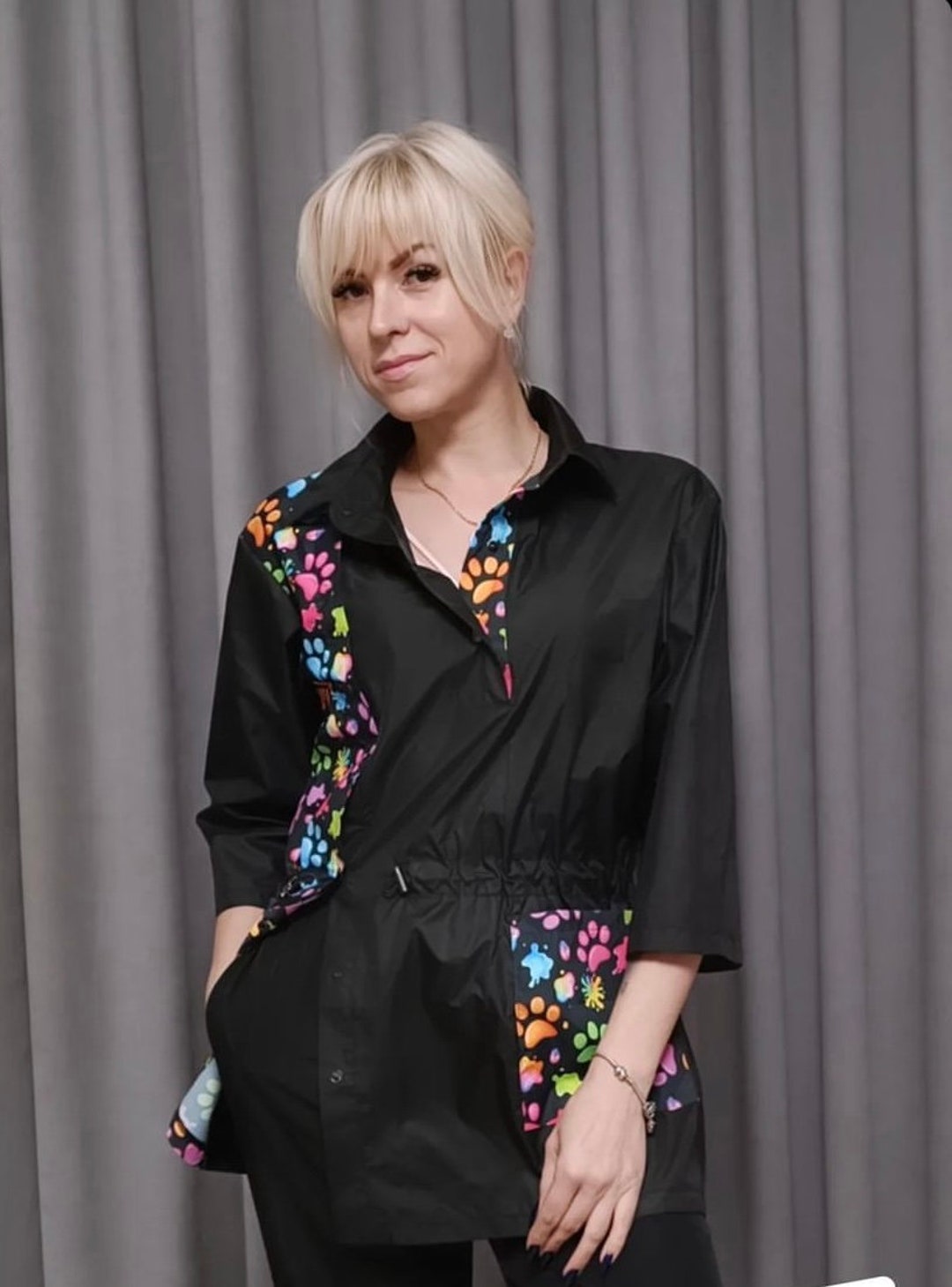 Women Shirt Groomer Shirt Grooming Apparel - Etsy