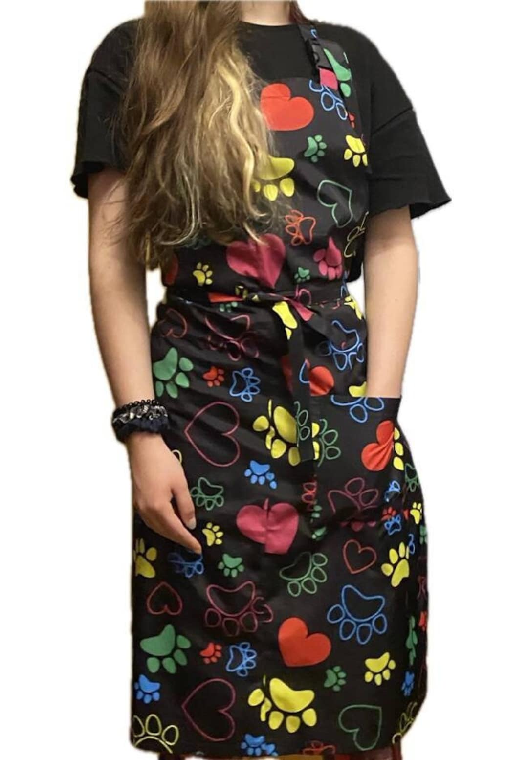 Groom Apron Dog Print Grooming Apparel - Etsy