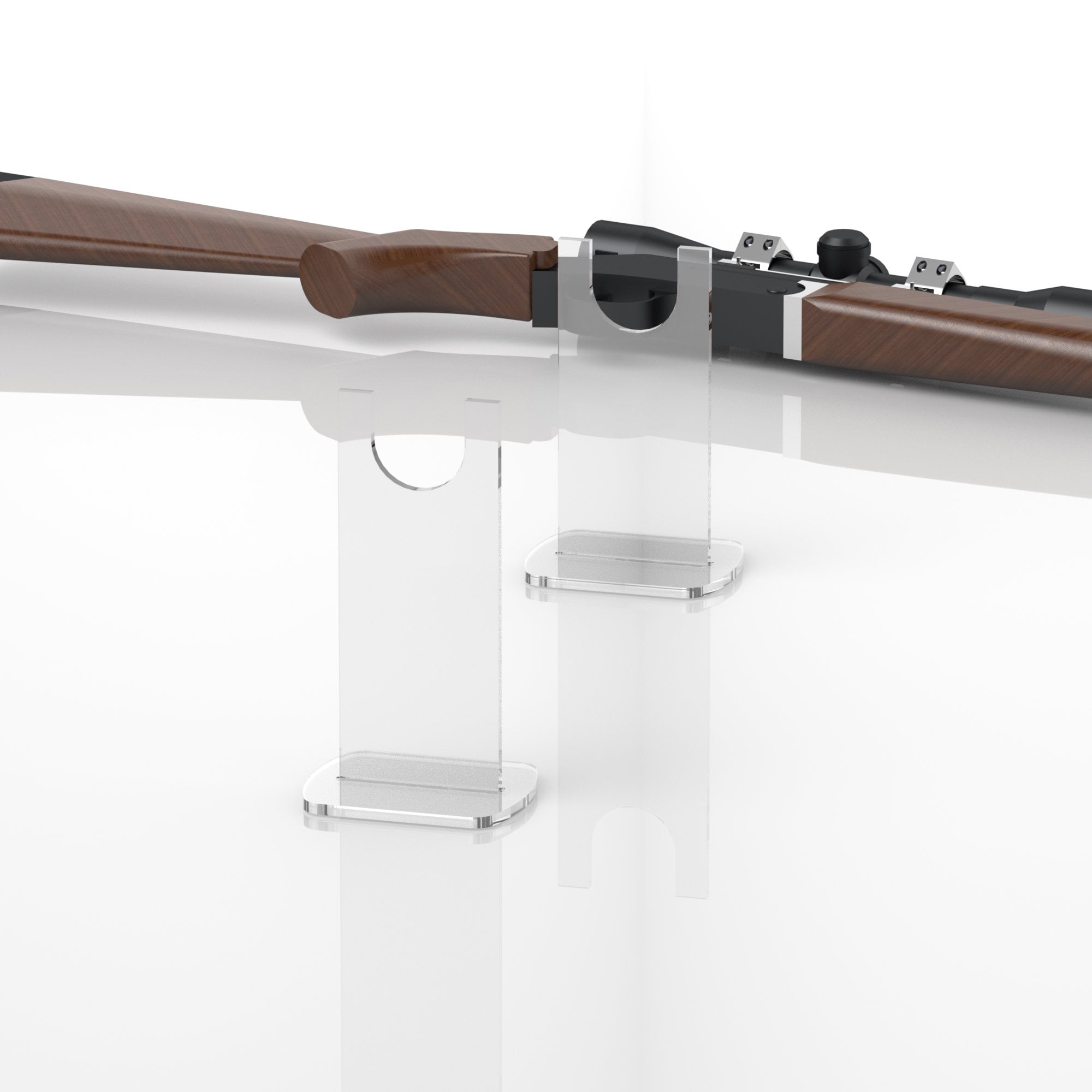 Freestanding Rifle Musket Display Stand / Clear Gun Stand / - Etsy UK