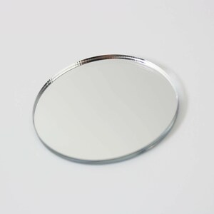 PK of 6 Mirror Circle | Acrylic Mirror Disc Shatter Resistant | Wall ...