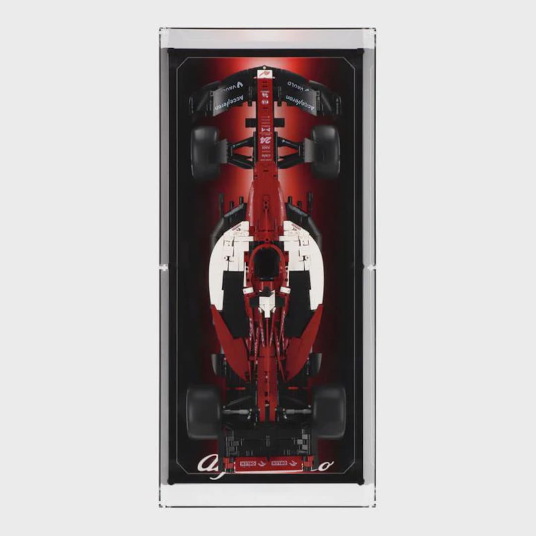 UNIQUEDISPLAY Wall Mounted Display Case for CADA Alfa Romeo F1 ORLEN ...