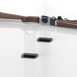 Freestanding Rifle Musket Display Stand / Clear Gun Stand / - Etsy UK