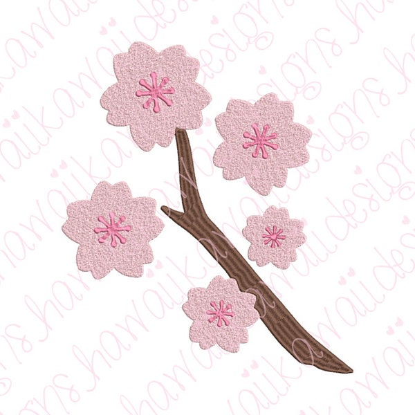 Sakura Embroidery - Etsy