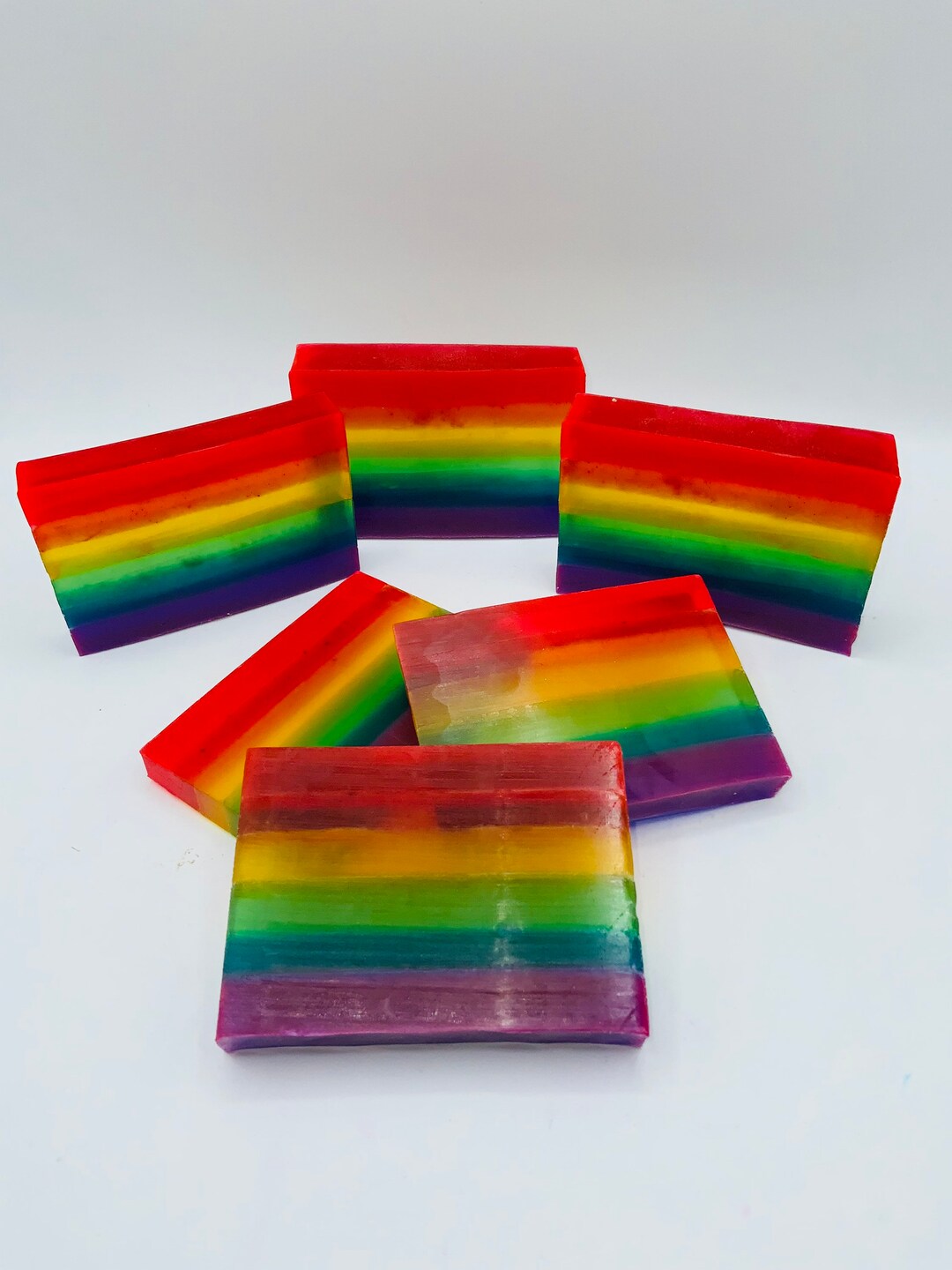 Rainbow Pride Handmade Soap Bar, Vegan, Gay, Lesbian, LGBTQ Gift, Pride ...