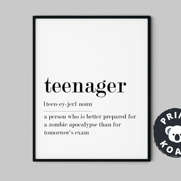Teenager Wall Art - Etsy