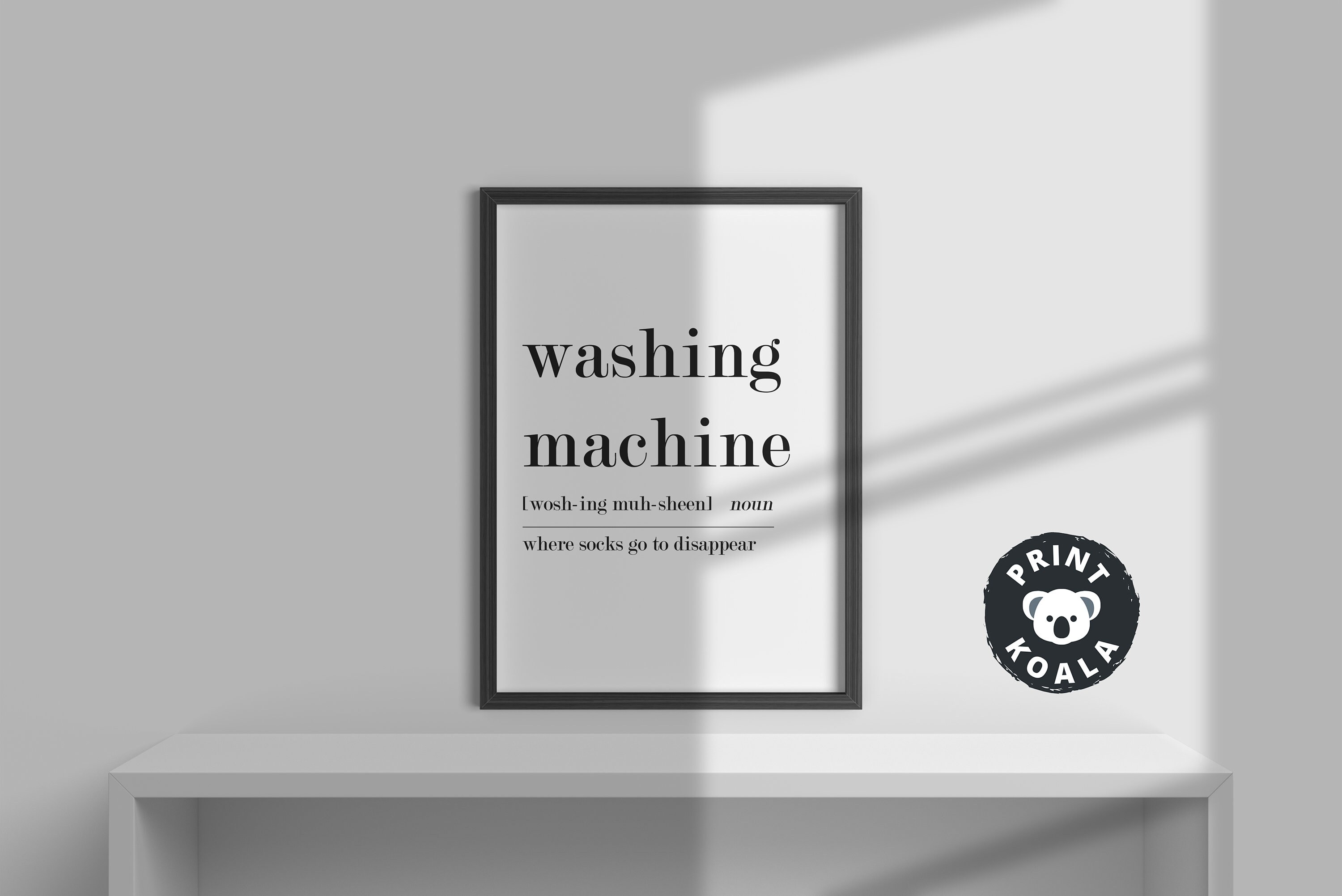 Washing Machine Definition Print Laundry Room Poster Laundry - Etsy