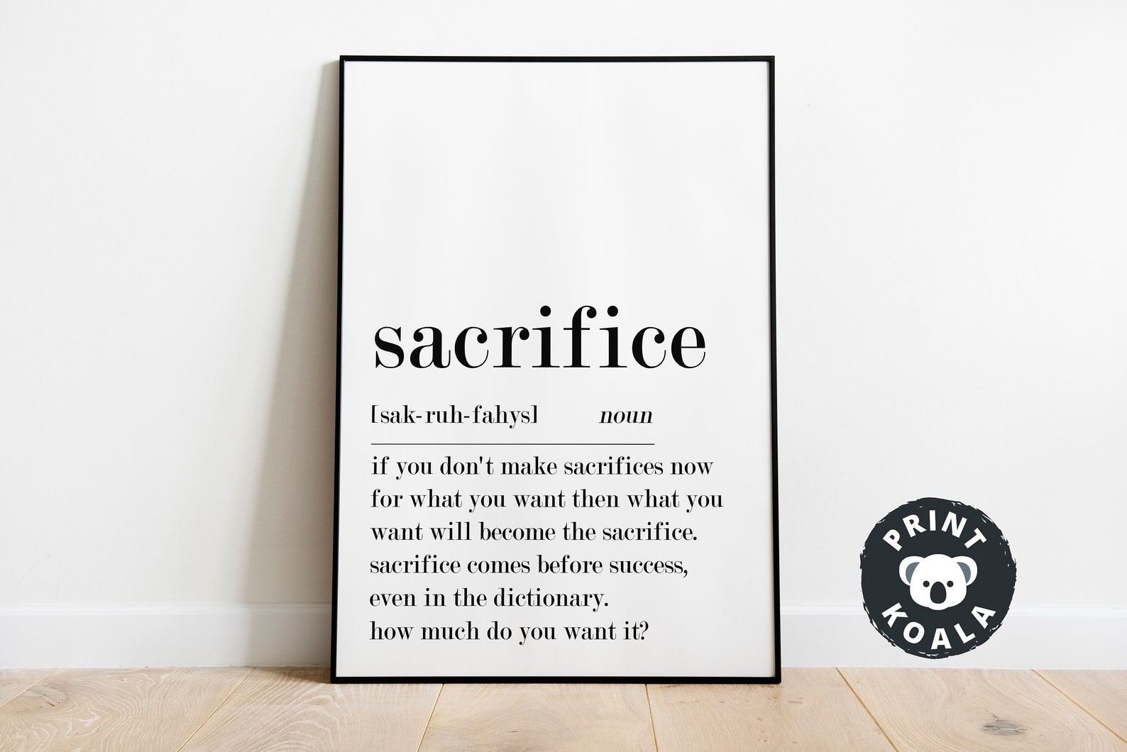 sacrifice-definition-print-home-office-printable-etsy