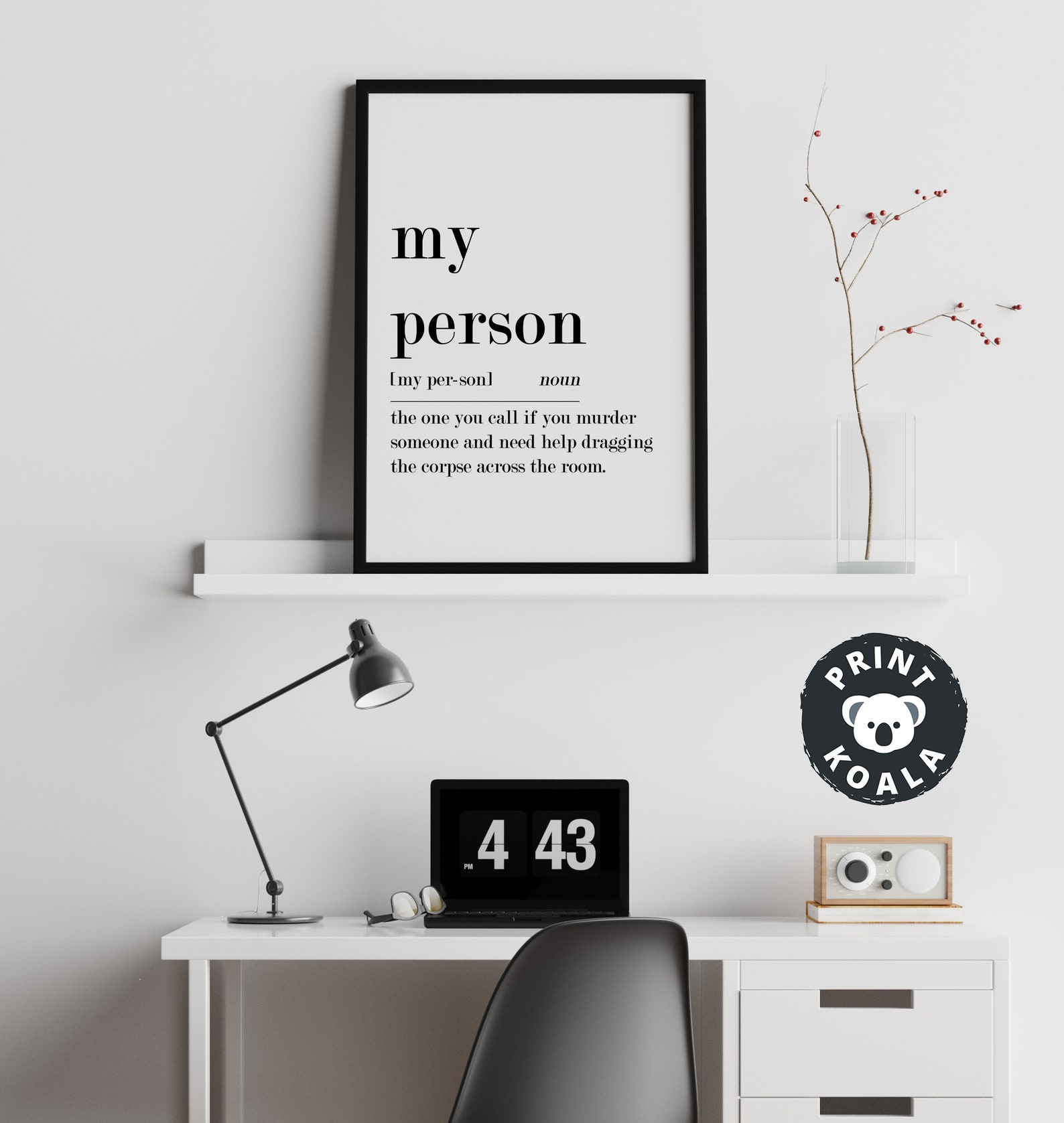My Person Definition Print You're My Person Best Friend - Etsy