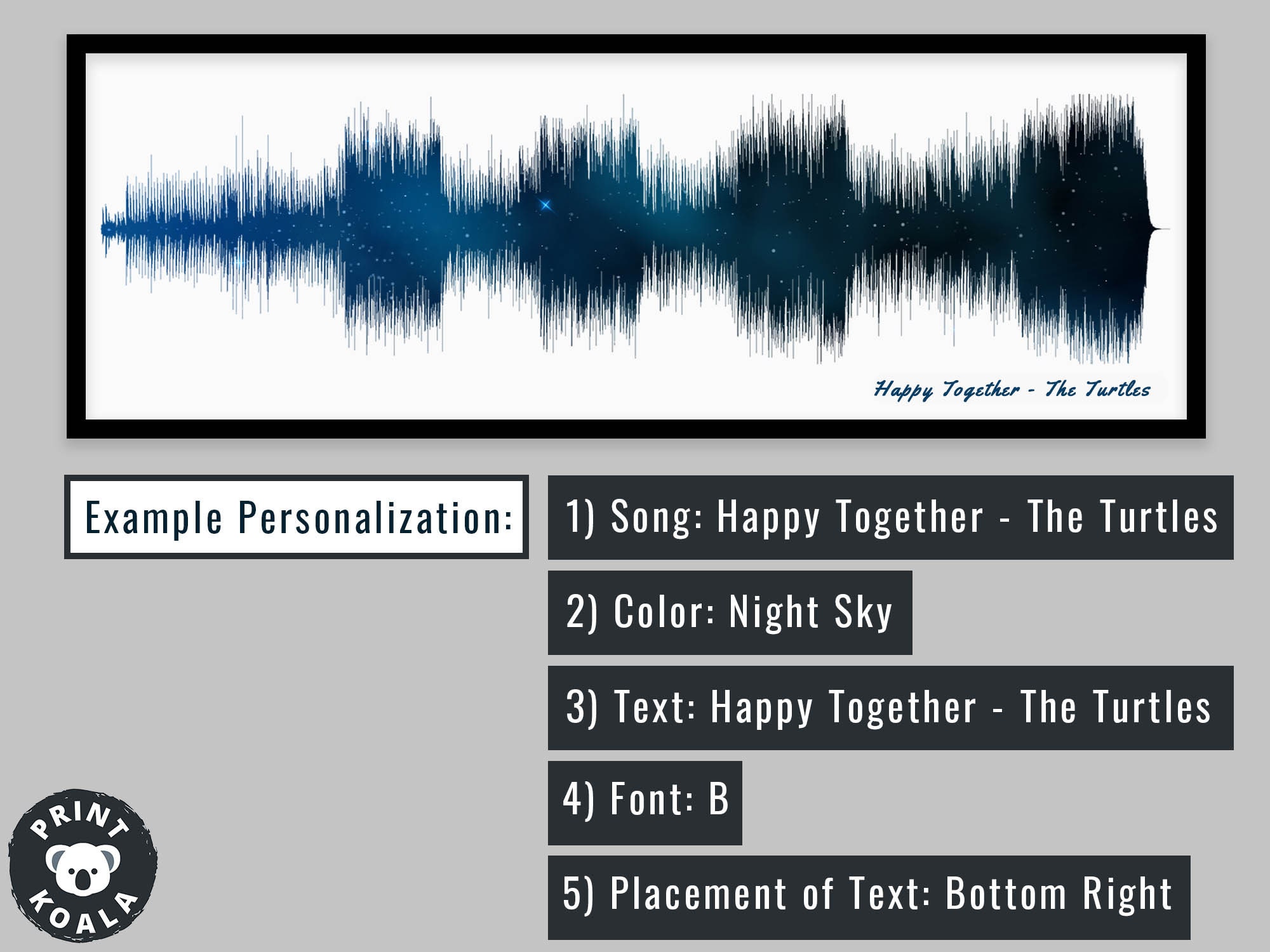 1st Anniversary Gift Soundwave Art Paper Anniversary Gift - Etsy