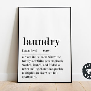 Laundry Room Decor, Laundry Definition, Funny Laundry Sign, Funny ...