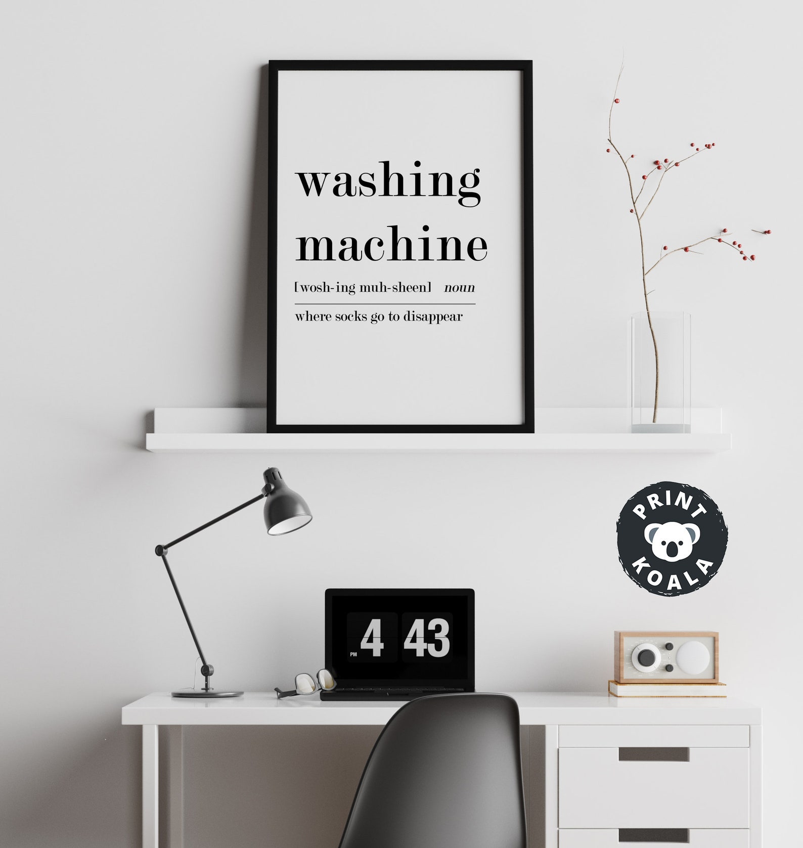 Washing Machine Definition Print Laundry Room Poster Laundry - Etsy