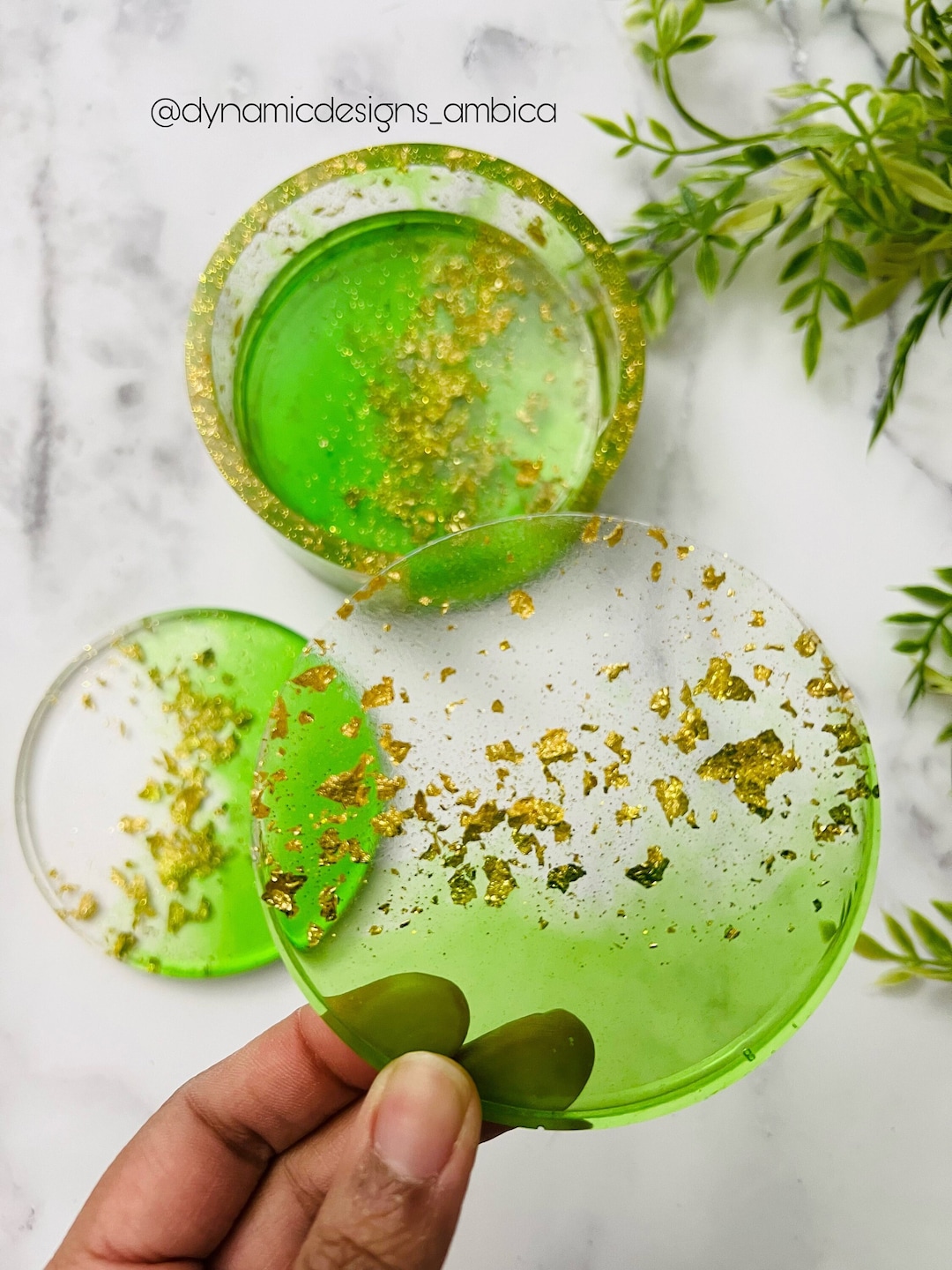 Resin Coaster; Handmade Resin Coasters; Personalized Resin Coasters ...