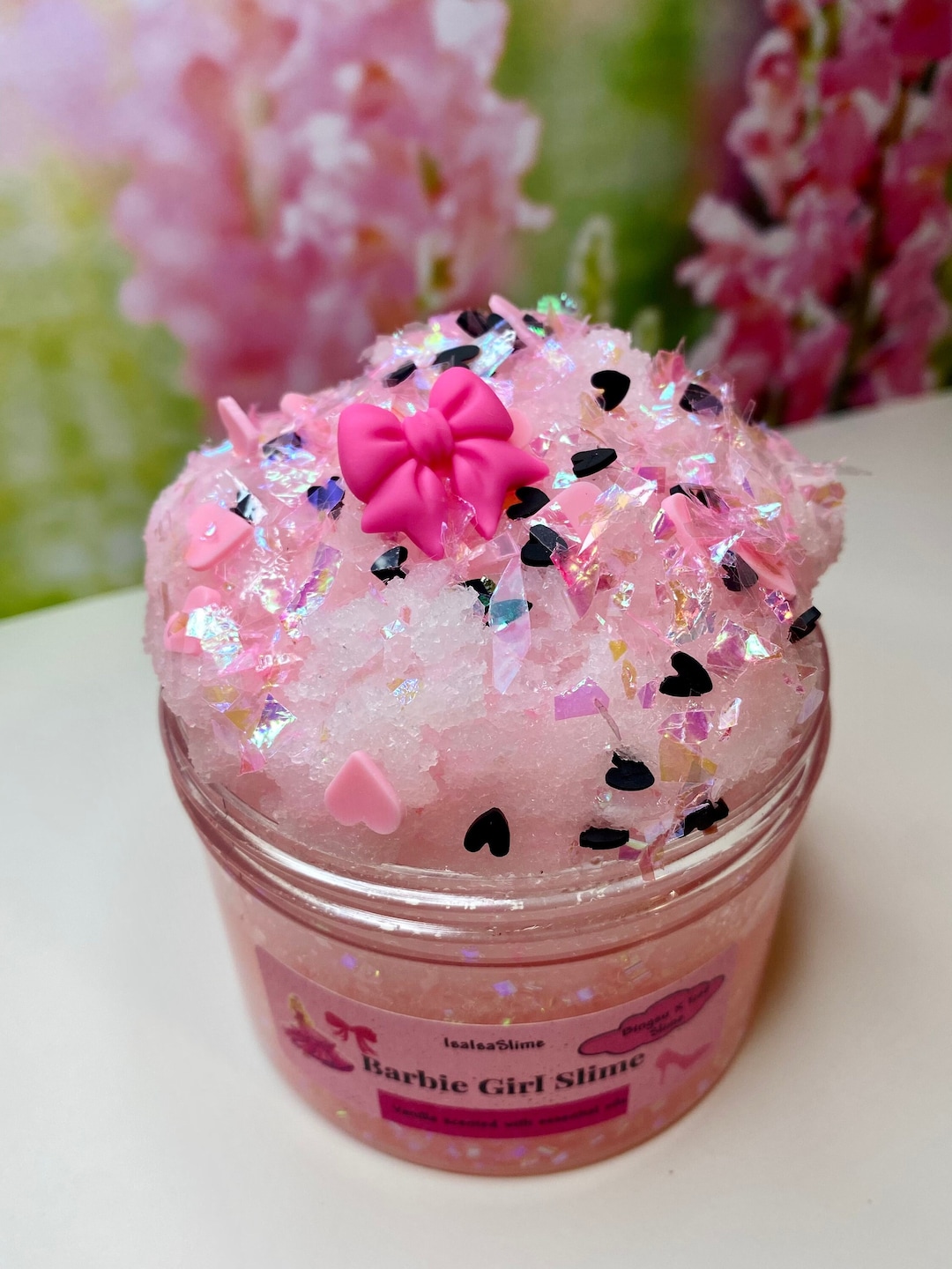 Barbie Girl Slime- Slime, Bingsu Slime, Icee Slime, Bingsu Beads ...