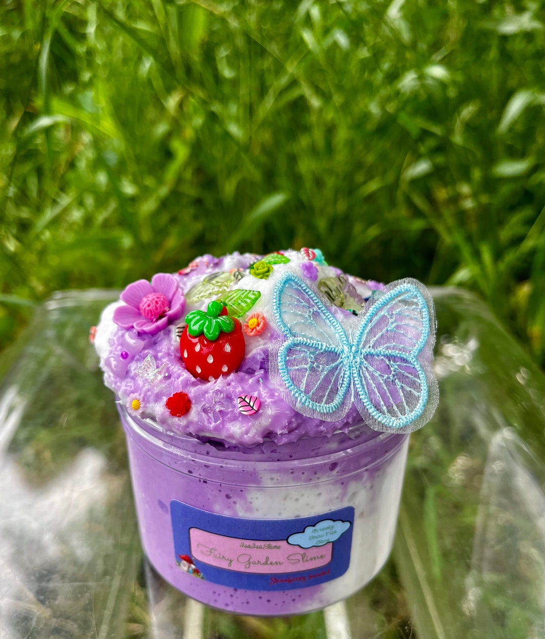 Fairy Garden Slime: Crunchy Slime, Snow Fizz Slime, Fairy Slime, Fairy ...