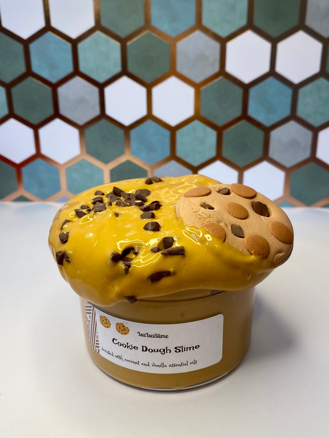 Cookie Dough Glossy Slime Slime, Glossy Slime, Cookie Dough Slime ...