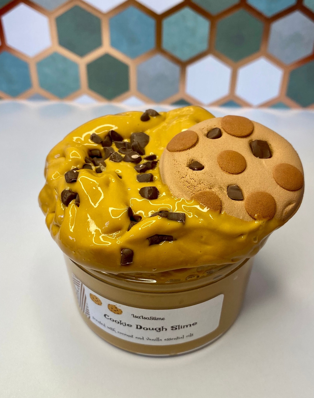 Cookie Dough Glossy Slime Slime, Glossy Slime, Cookie Dough Slime ...