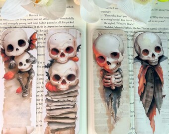 Cute Halloween Laminated Bookmarks for a Fantasy Reader Bookmarks ...