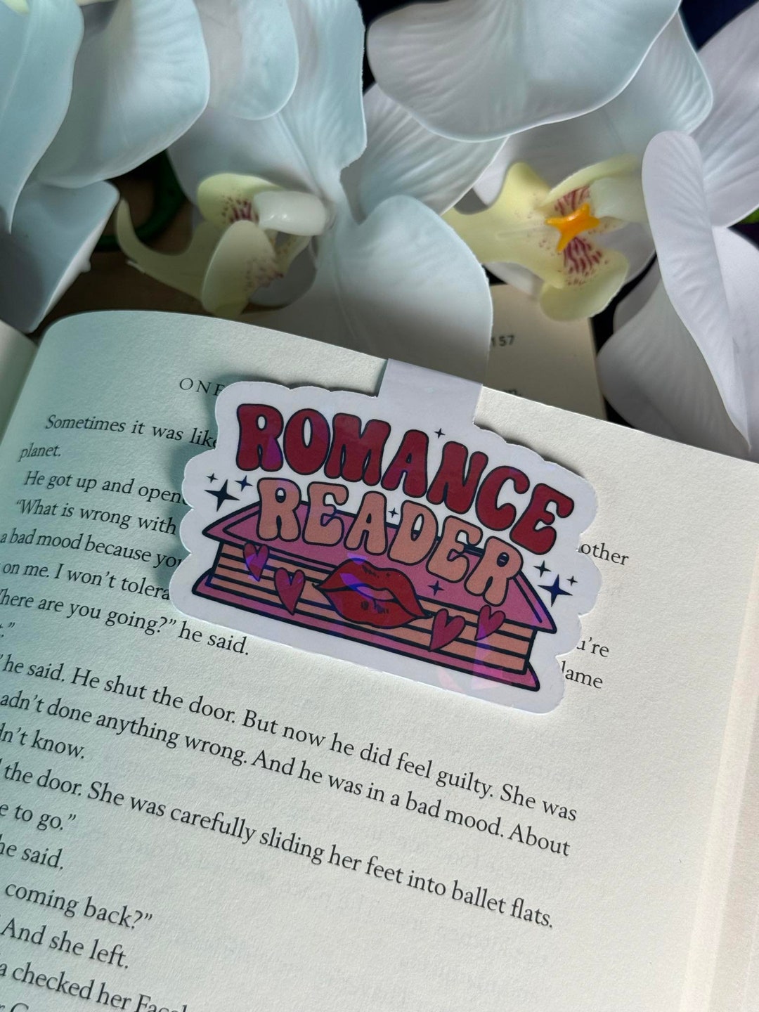 Romance Reader Magnetic Bookmark Merch for Readers Cute Bookish Items ...