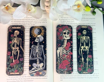 Black Cats Laminated Bookmarks for a Fantasy Gothic Reader Fall Spooky ...