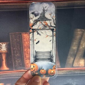 Gothic Halloween Bookmarks: Laminated Spooky Book Merch - Etsy