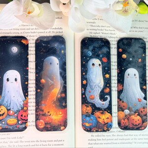 Ghosts Laminated Bookmarks for a Fantasy Gothic Reader Spooky Bookmarks ...