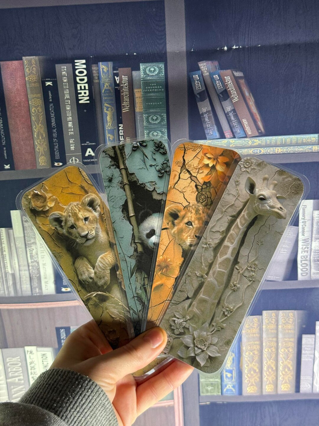 Wildlife Bookmarks for a Reader Wild Animals Bookmarks Unique Book ...