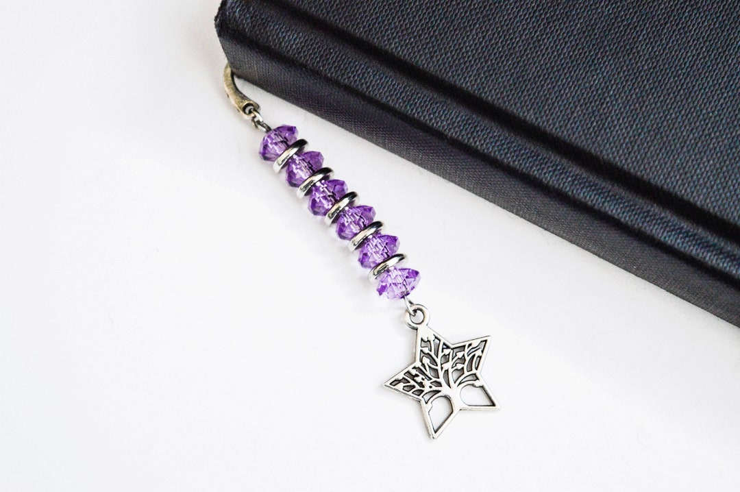 Tree Hook Hanging Beaded Hanging Bookmark for a Wiccan - Etsy Singapore