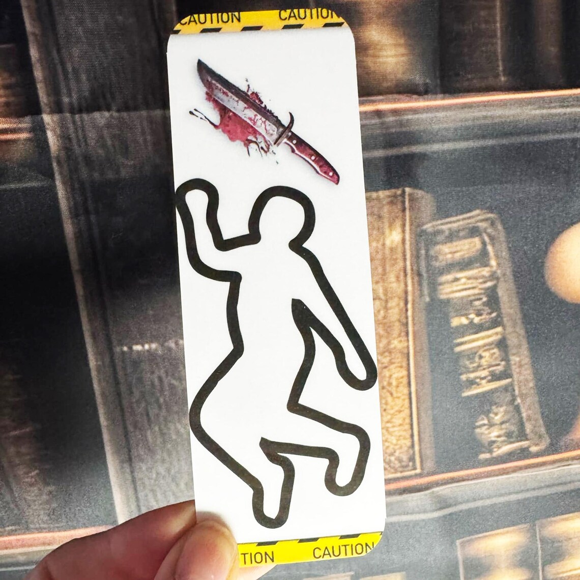 Thriller Laminated Bookmarks for a Mystery Reader Bookmarks Unique Book ...