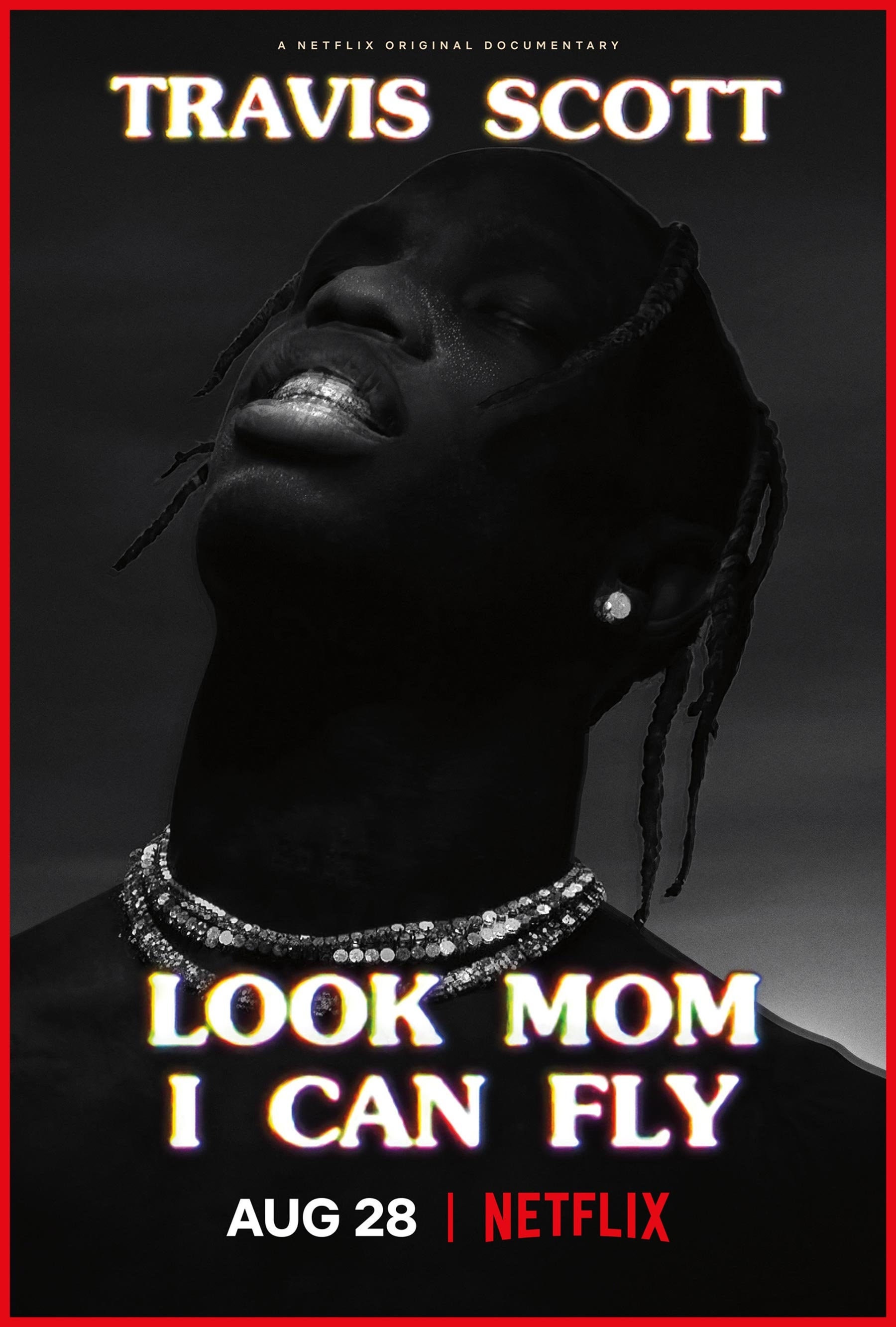 Travis Scott Movie Poster Look Mom I Can Fly Película New Etsy